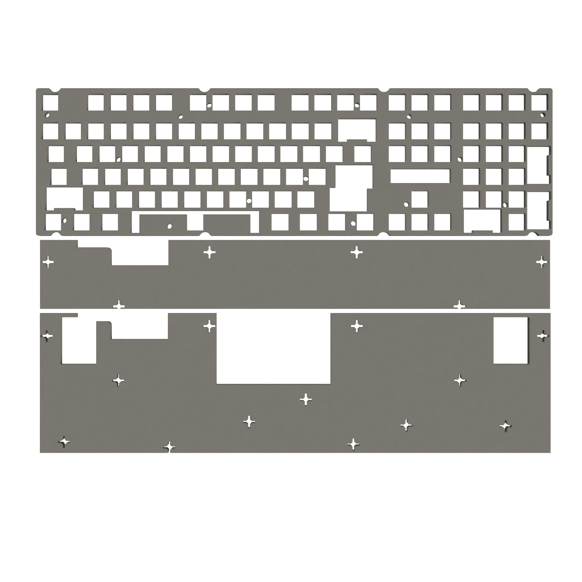 Keychron K10 Pro Poron Foam Kit – Keyboard Kustoms